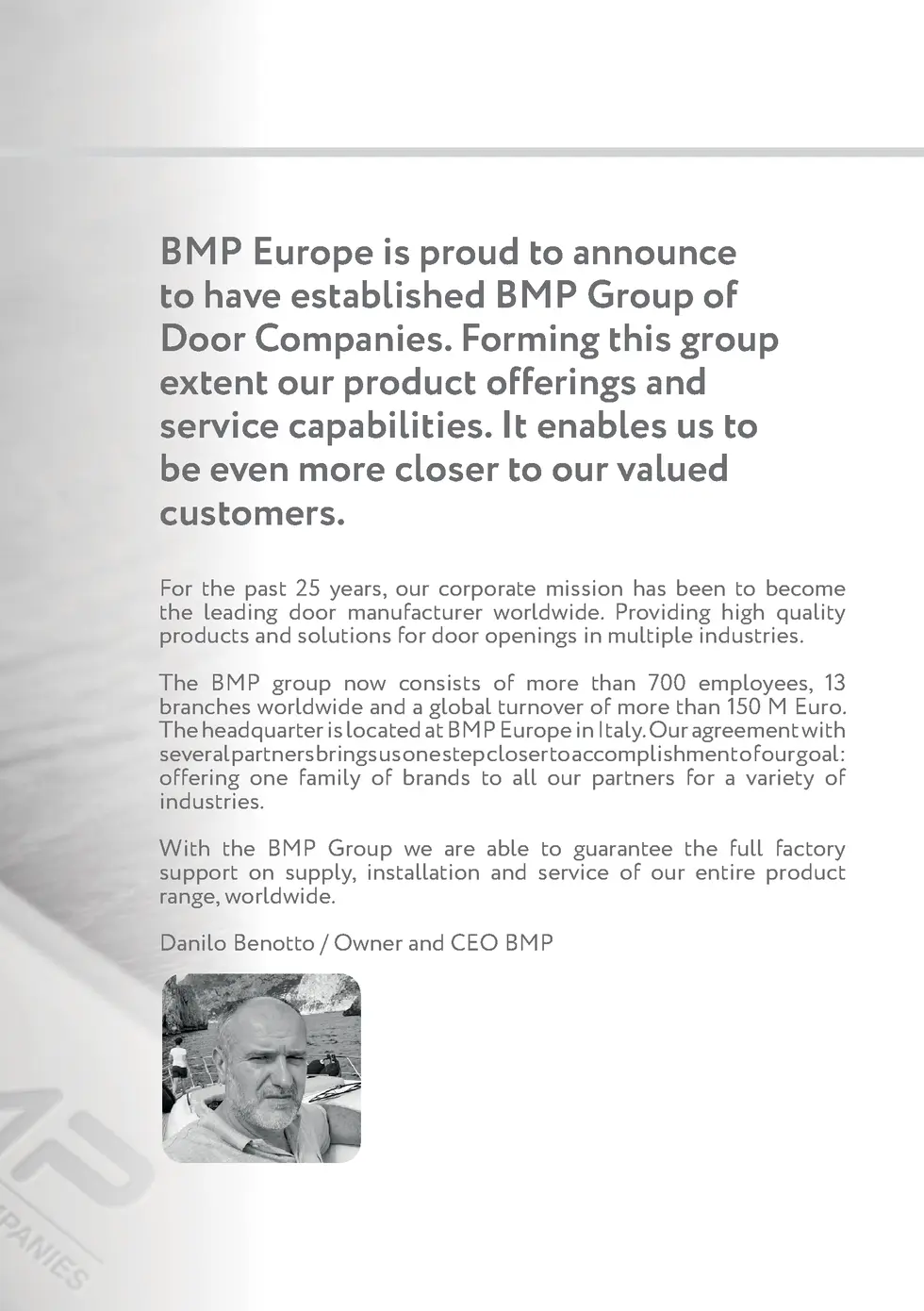 BMP Group of Door Companies